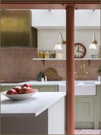 Kitchen Extractors and cooker hoods in brass and metal