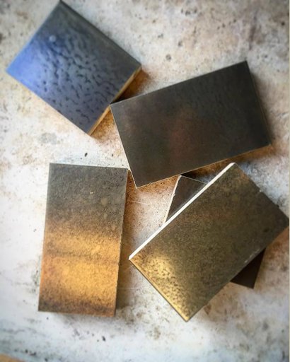 Brass sample - yellow brass | Brass