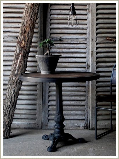 Steel Rim Cafe Table | Made to measure