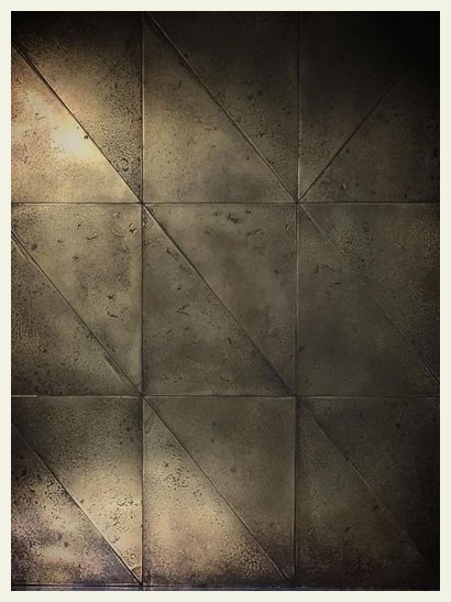 Triangular Brass Tiles | Latest stock