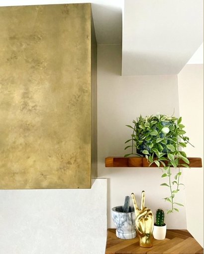 Brass Extractor Box Cover | Kitchens