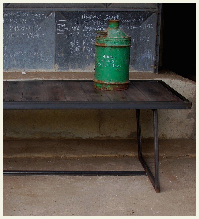 Steel Framed Industrial Table - Made to Measure | Tables