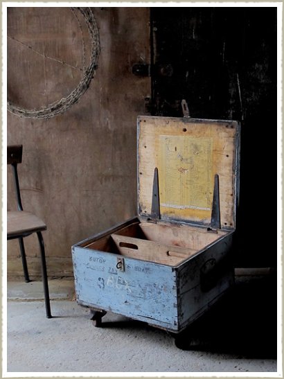 Vintage tool box / coffee table | Storage
